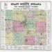 1903 Farm Line Map of Grant County Indiana - Etsy