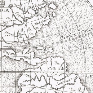 1597 Map of the World - Etsy