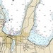 2016 Nautical Map of Grand Traverse Bay Lake Michigan - Etsy
