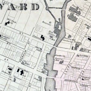 1876 Map of Bridgeton Cumberland County New Jersey - Etsy