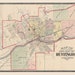 1871 Map of Wake County North Carolina - Etsy