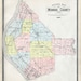 1898 Railroad Map of the State of Ohio - Etsy