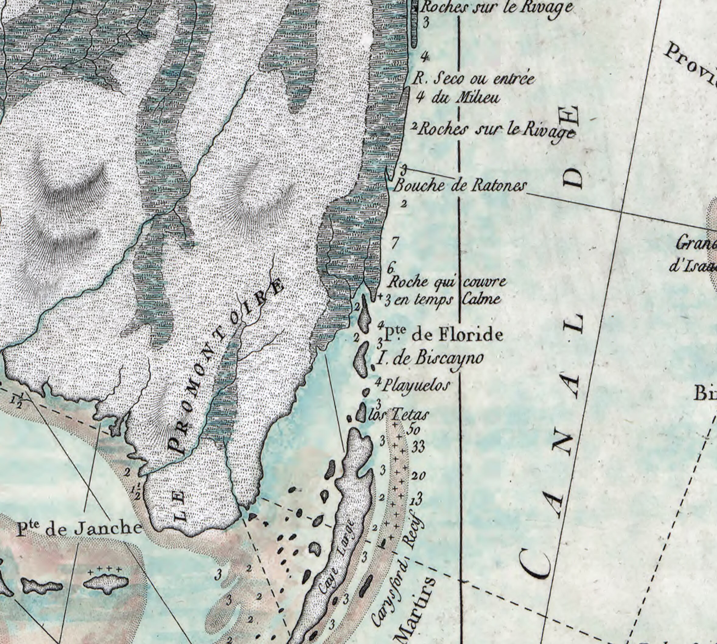 1780 Map of Florida - Etsy