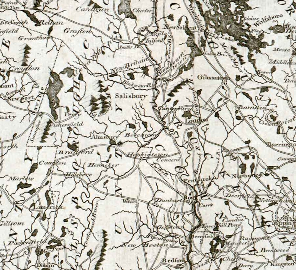 1794 Map of New Hampshire - Etsy