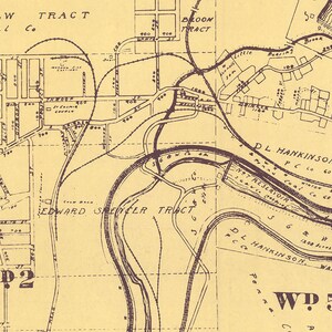 1933 Map of Dunmore PA Scranton - Etsy
