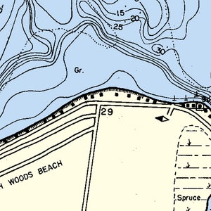 1964 Map of Grindstone Lake Sawyer County Wisconsin - Etsy