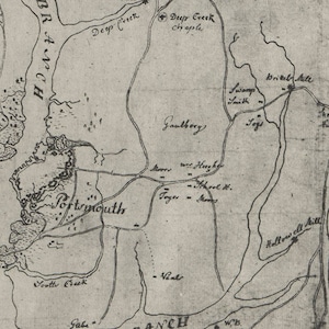 1780 Map of Princess Ann & Norfolk County Virginia - Etsy