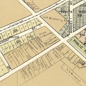 1907 Town Map of Darien Walworth County Wisconsin - Etsy