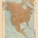 1857 Map of America - Etsy