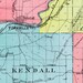 1903 Map of Kendall County Illinois - Etsy