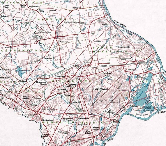 Map 3 Bucks County