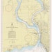 1953 Nautical Chart Map of the Upper Niagara River - Etsy