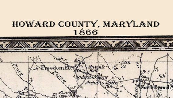Howard County Zip Code Map World Map Interactive Maryland County Map