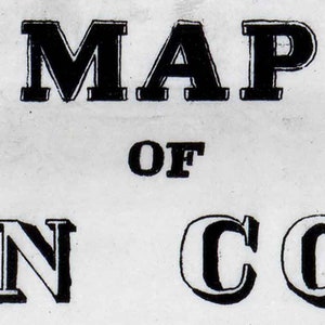 1879 Farm Line Map of Mason County Texas - Etsy