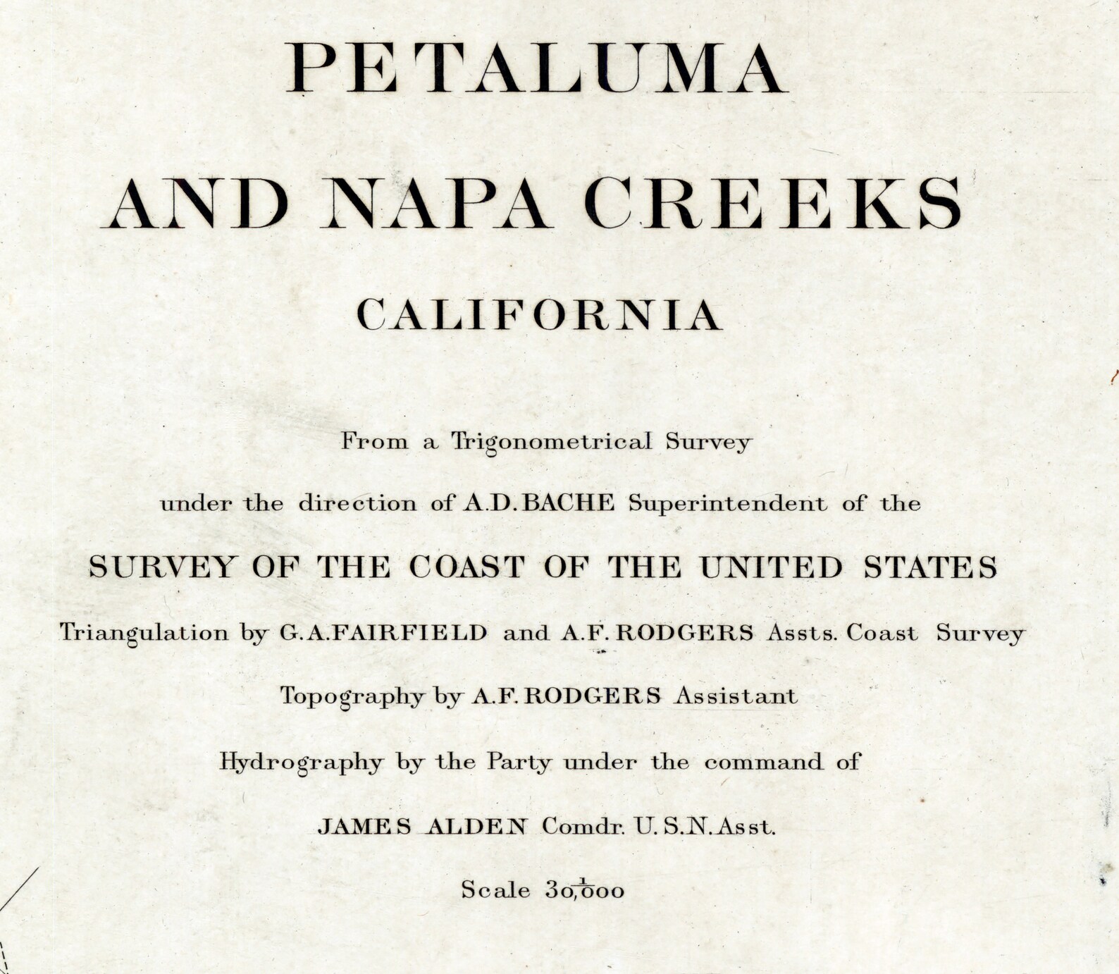 1882 Nautical Chart of Petaluma and Napa Creeks California - Etsy