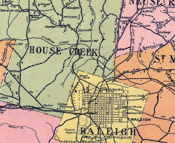 Wake County Zip Code Map Printable 31 Map Of Wake County Maps