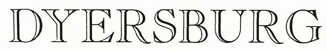 1956 Topo Map of Dyersburg Tennessee Mayfield - Etsy