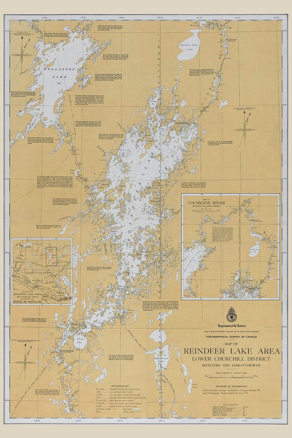 Cochrane River Map