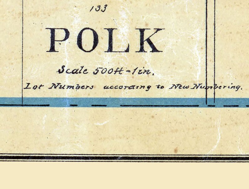 1897 Town Map of Polk Ashland County Ohio - Etsy