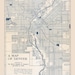 1900 Map of Denver Colorado - Etsy