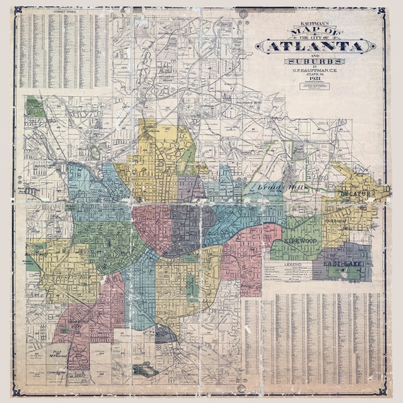 Greater Atlanta Street Mapbook