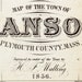 1856 Town Map of Hanson Plymouth County Massachusetts - Etsy