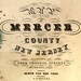 1849 Map of Mercer County New Jersey Trinton Princeton LARGE 40 X 52 - Etsy
