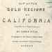1849 Map of the Gold Regions of California - Etsy