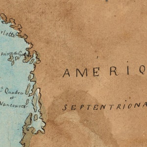 1857 Map of America - Etsy
