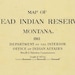 1911 Map of Flathead Indian Reservation Montana - Etsy