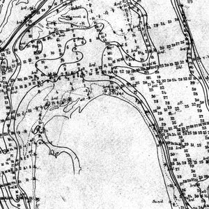 1870 Nautical Map of Saint Augustine Florida Inlet - Etsy