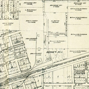 1916 Map of Hope Hempstead County Arkansas - Etsy
