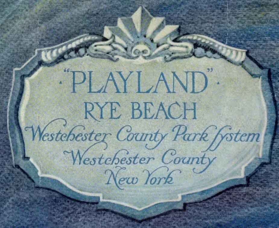 1927 Panoramic Map of Rye Beach Westchester County Park New - Etsy