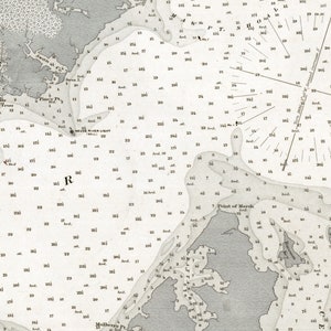 1874 Nautical Chart of Neuse River North Carolina - Etsy