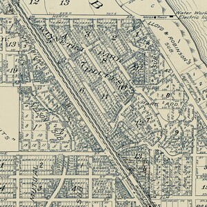 1911 Map of Winnetka Cook County Illinois - Etsy