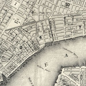 1860 Map of New York City & Brooklyn - Etsy