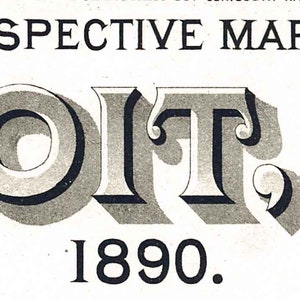 1890 Panoramic Map of Beloit Wisconsin - Etsy