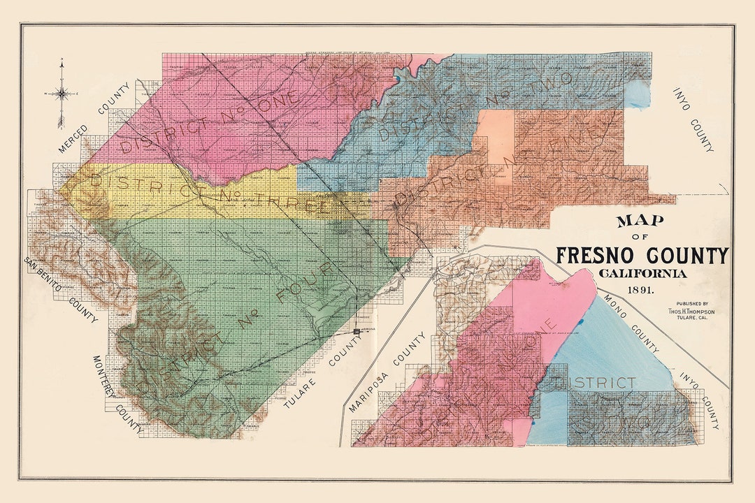 Fresno County California Map VisitFresnoCounty.org About Fresno