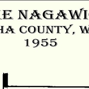 1955 Map of Lake Nagawicka Waukesha County Wisconsin - Etsy