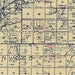 Chase County Kansas Farm Line Map of Oil & Gas Wells Early 1900s - Etsy