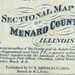 1874 Map of Menard County Illinois - Etsy