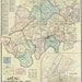 1878 Cadastral Map of Sumner County Tennessee Gallatin - Etsy