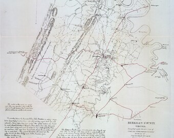 Berkeley County Map - Etsy