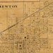 1871 Map of Jasper County Iowa - Etsy