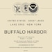 2012 Nautical Map of Buffalo Harbor New York Lake Erie - Etsy