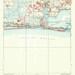 1938 Topo Map of Mary Esther Florida Quadrangle Fort Walton Beach - Etsy