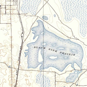 1893 Topo Map of Citra Florida - Etsy