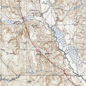 1942 Topo Map of Kushla Alabama Quadrangle - Etsy