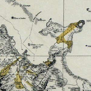 1881 Map of Oahu Hawaiian Islands - Etsy