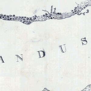1848 Map of Sandusky Bay Ohio Lake Erie - Etsy